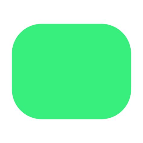 Rounded Rectangle Generic Flat Icon