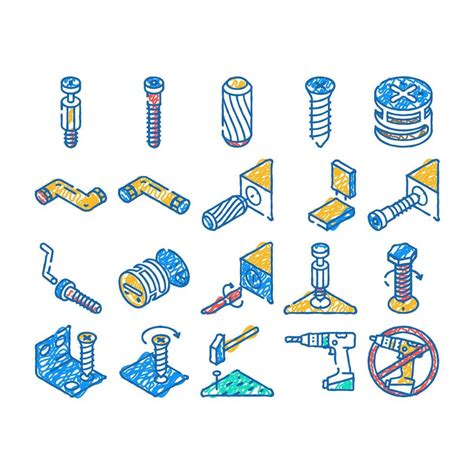 Assembly Instruction Furniture Icon Hand Drawn 49817809 Vector Art At Vecteezy