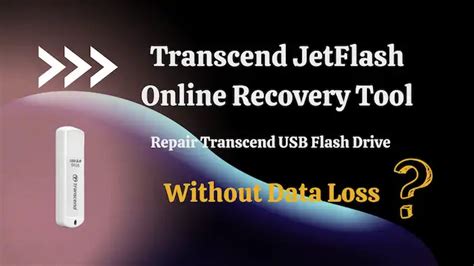 Transcend Jetflash Online Recovery Tool Repair Transcend Usb Drive