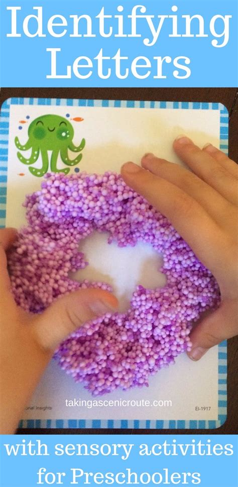 Letter Recognition Via Sensory Play Alphabet Activities Preschool
