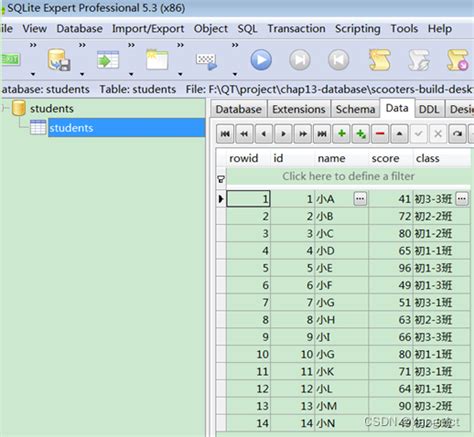 Qt Qsqlquery类操作sqlite数据库创建、查询、删除、修改详解 Csdn博客