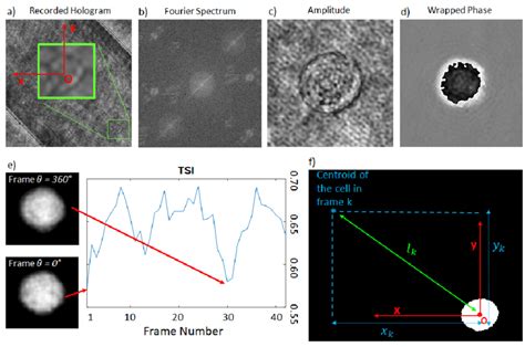 Steps Of Numerical Processing A Recorded Hologram B Fourier Download Scientific Diagram