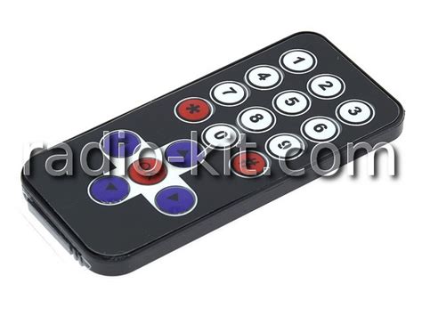 Пульт инфракрасный мини 17 кнопок