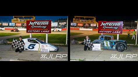 Penn Sauter And Colin Stocker Victorious At Jefferson Speedway Saturday