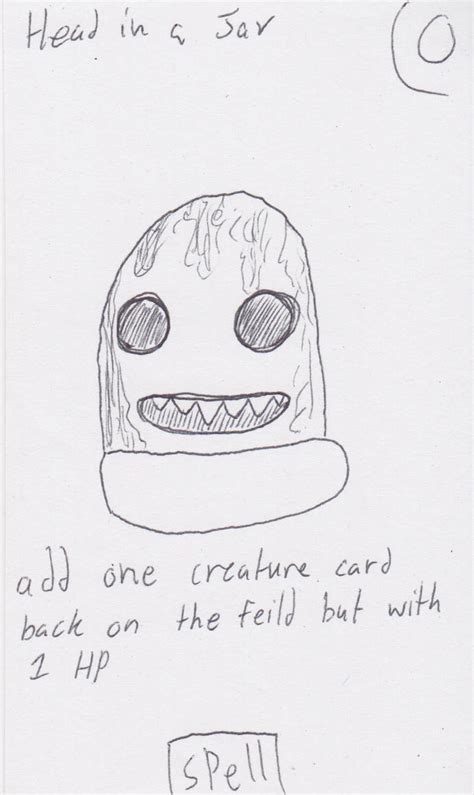 Head In A Jar Card By Lorenzokcomics On Deviantart