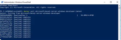 Running Sql Server Developer In A Windows Based Docker Container Octopus Blog