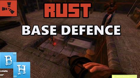 RUST Base Defence With Rockets YouTube