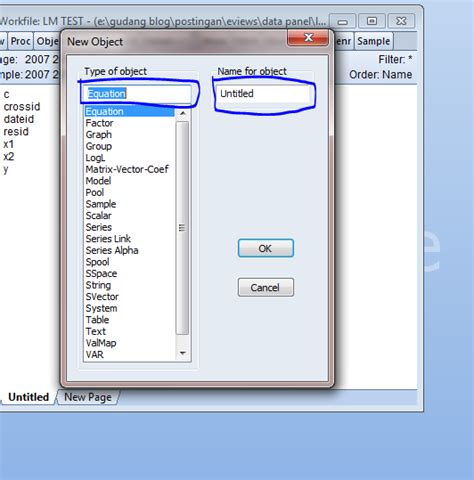 Jul Fahmi Salim Selian Regresi Data Panel Uji Lagrange Multiplier Test Pada Data Panel LM Test