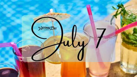 July 07 National Day Calendar