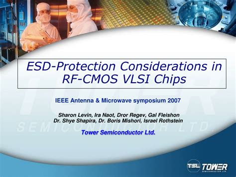 Pdf Esd Protection Considerations In Rf Cmos Vlsi Chips