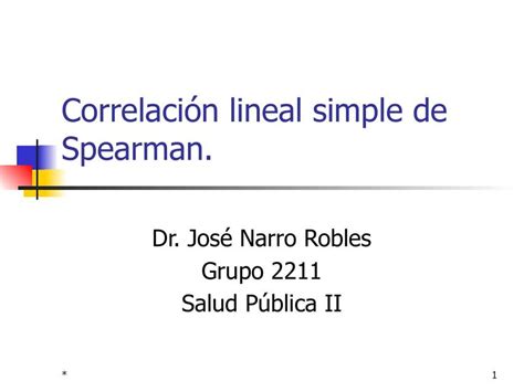 Correlación Lineal Simple De Spearman Iovanny Cruz Ojeda Udocz
