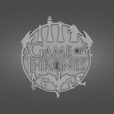 Game Of Thrones Logo Vector