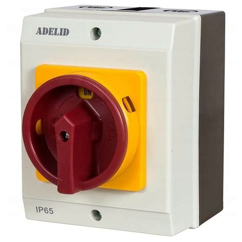 Interrupteur Principal 3 Pôles 16a Interrupteur Sectionneur En Saillie