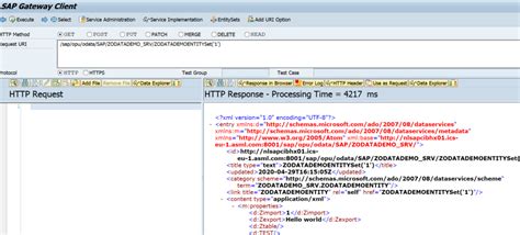 SAP Interfacing ODATA Saptechnicalguru