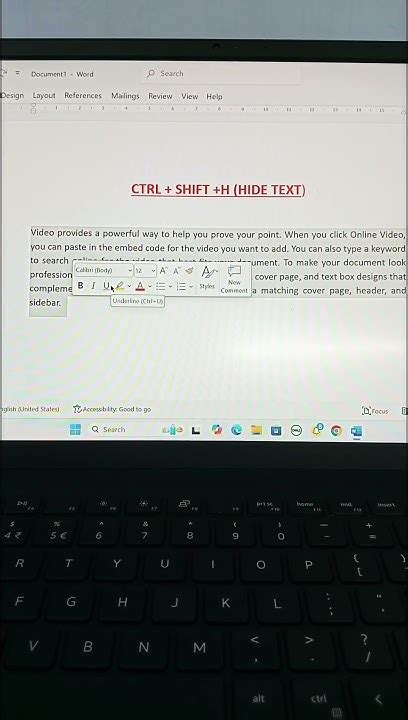 How To Hide Text In Ms Word 2021 Text Hide Kaise Kare Text Hide