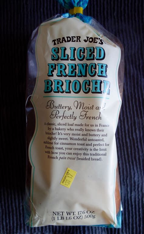 Trader Joes Sliced French Brioche Trader Joes Sliced French Brioche