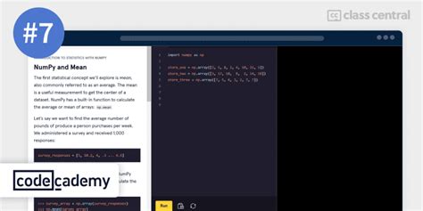 Best Numpy Courses To Take In Class Central