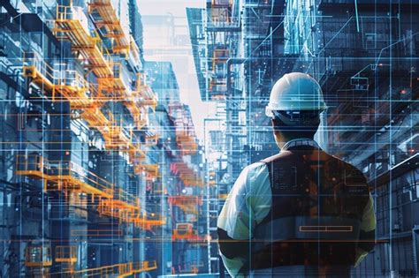 Premium Photo Engineers Using Ai For Architectural Design And Simulations