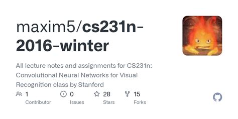 Cs231n 2016 Winterlecture Notescs231n Convolutional Neural Networks For Visual Recognition 1