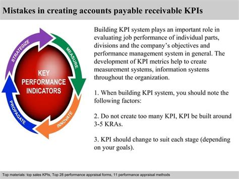 Accounts Payable Receivable Kpi Ppt