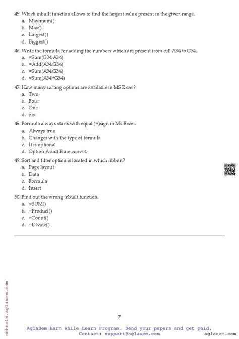 Class 6 Computer Science Half Yearly Question Paper 2024 Download 6th Half Yearly Computer