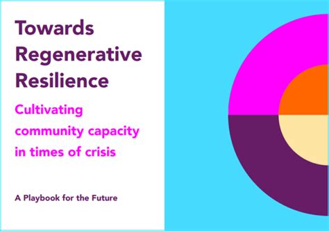 Towards Regenerative Resilience Common Vision