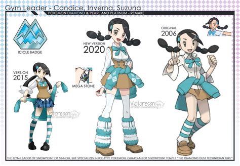 Candice Redesign Pokemon Adventures Manga Pokemon Gym Leaders