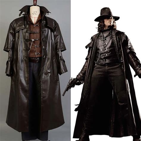 Van Helsing Hunter Of Monsters Van Helsing Cosplay Costume For Men Full Set In Movie And Tv