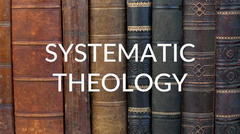 Systematic Theology Peninsula Bible Church
