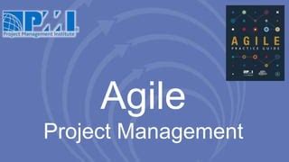 Agile Project Management Course Details PPT