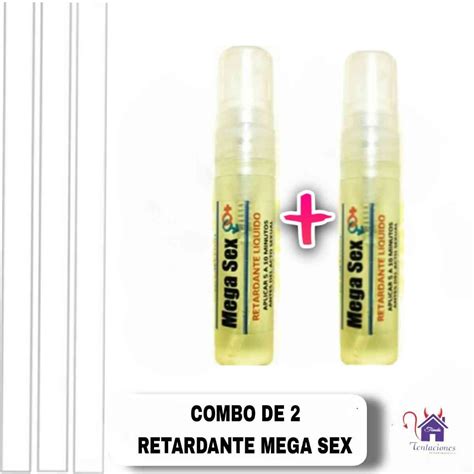 Combo De 2 Retardantes Mega Sex Tienda Tentaciones