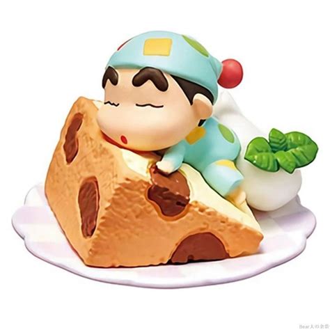 蜡笔小新公仔盲盒 食玩 点心 甜品 桌面或者车型造型摆件crayon Small New Doll Shopee Malaysia