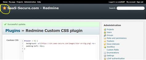 Redmine Custom Css Plugin