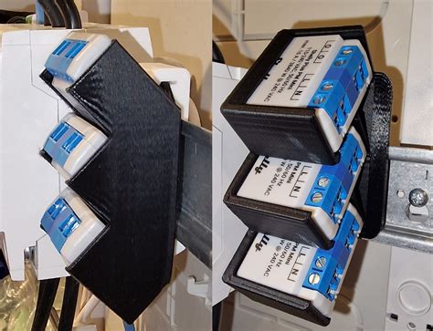 Shelly Mini Triple Din Rail Mount By Ronnikn Download Free STL Model Printables Com