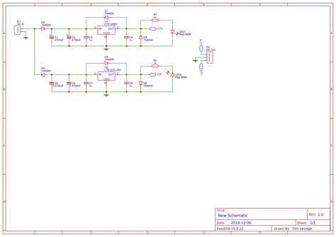 12V Split Rail Supply EasyEDA Open Source Hardware Lab