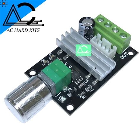 PWM DC 6 28V 3A Motor Speed Control กลบทางหมนได ACHardKits