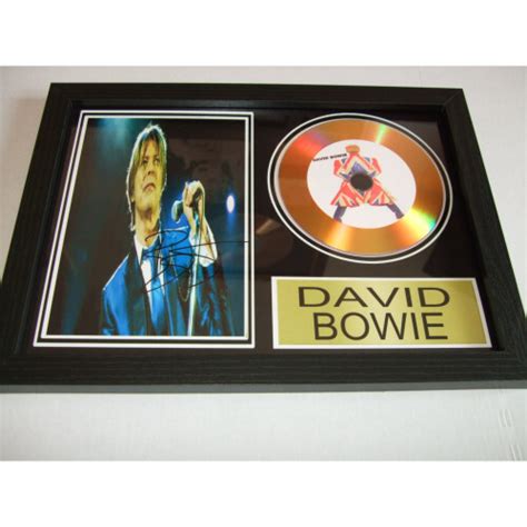 David Bowie Signed Disc On Onbuy