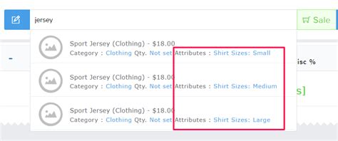 Item Attributes And Variations Support Php Point Of Sale