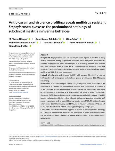 pdf antibiogram and virulence profiling reveals multidrug resistant