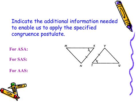 Proving Triangles Congruent Sss Sas Asa Ppt