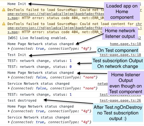 Ionic Framework Angular NgOnDestroy Stack Overflow