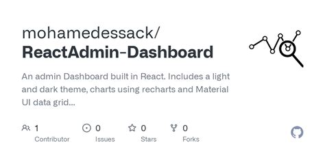 GitHub Mohamedessack ReactAdmin Dashboard An Admin Dashboard Built In React Includes A Light