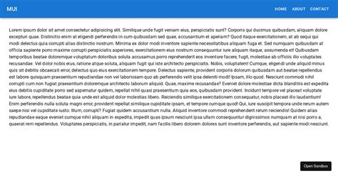 Drawerappbar Demo — Material Ui Codesandbox
