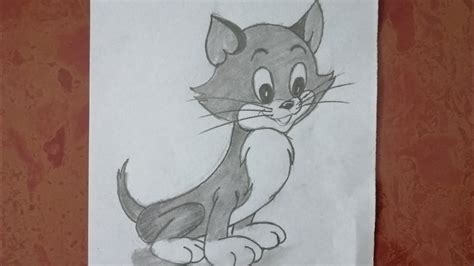 How To Draw Tom Drawing Sketch Tom And Jerry टॉम ड्रॉइंग स्केच टॉम एंड जेरी कैसे ड्रा करें