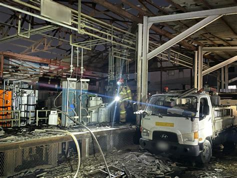 대구 서구 중리동 Lpg 가스 충전소 폭발 화재8명 부상종합 노컷뉴스