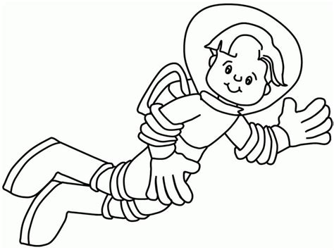 Young Astronaut Coloring Page Download Print Or Color Online For Free