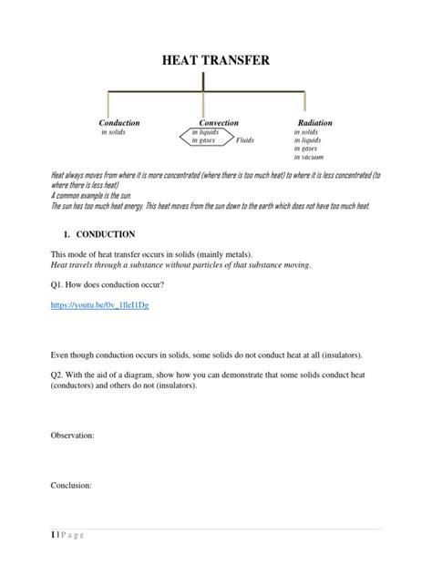 Heat Transfer Pdf Heat Transfer Thermal Conduction