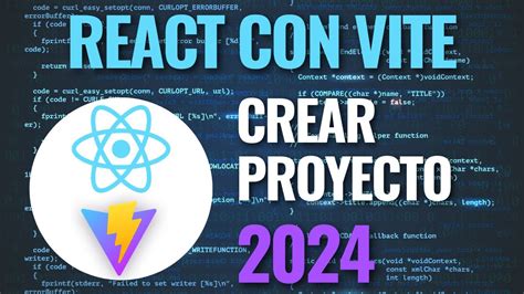 Como Crear Un Proyecto Con React Y Vite En 2024 Youtube