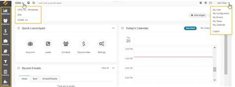 Getting Started With The Oro Application Back Office