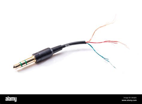 A Broken Headphone Jack Stock Photo Alamy